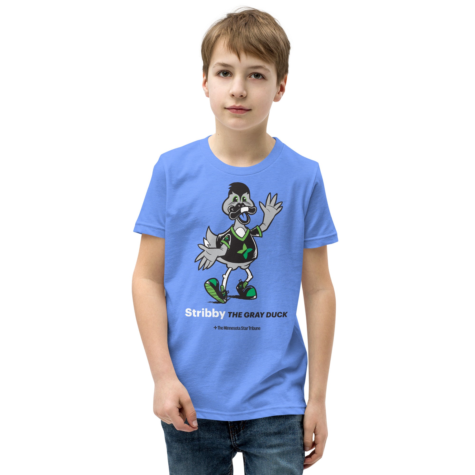 Stribby the Gray Duck Youth T-Shirt – Strib Store | The Minnesota Star ...